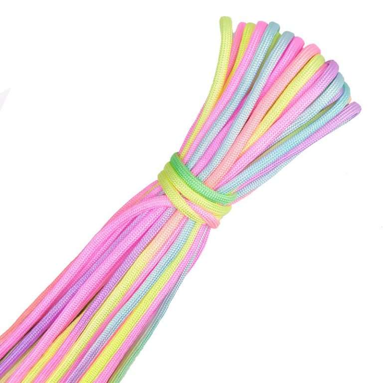 CUERDA PARACORD 550 PASTEL ARCOIRIS - Paracord & Outdoor